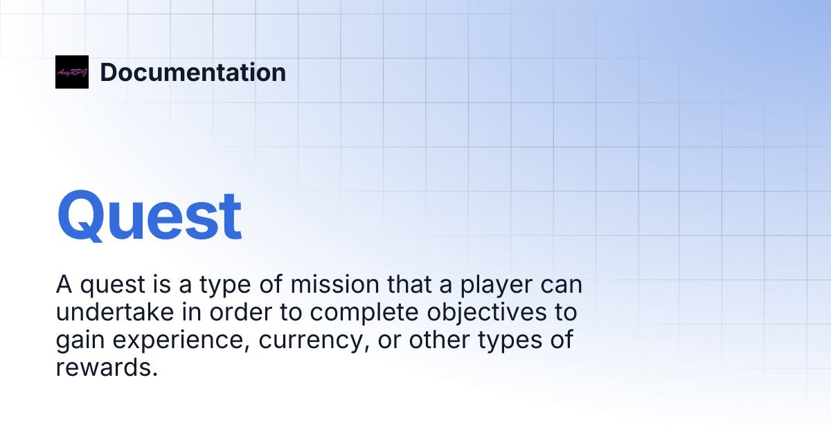 Quest | Documentation